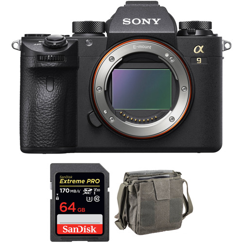 Sony Alpha a9 Mirrorless Digital Camera with Accessory Kit