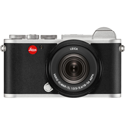 Leica CL Mirrorless Digital Camera with 18-56mm Lens (Silver Anodized)