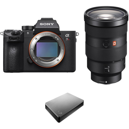 Sony Alpha a7R III Mirrorless Digital Camera with 24-70mm f/2.8 Lens and Storage Kit