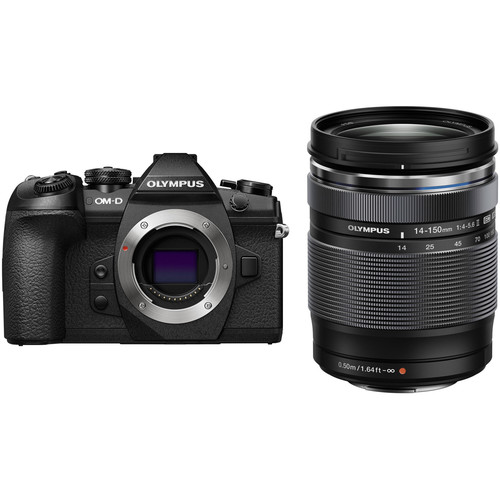 Olympus OM-D E-M1 Mark II Mirrorless Micro Four Thirds Digital Camera with 14-150mm Lens Kit