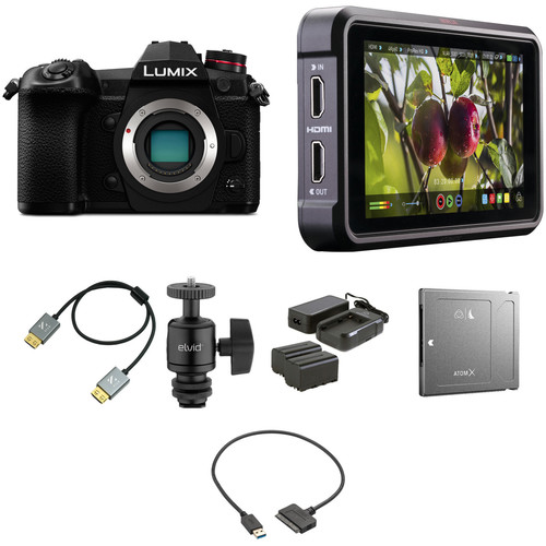 Panasonic Lumix DC-G9 Mirrorless Digital Camera Cine Kit