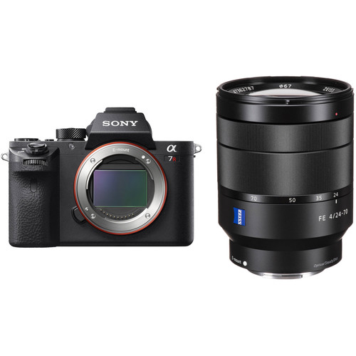 SONY ALPHA A7R II MIRRORLESS DIGITAL CAMERA WITH 24-70MM F/4 LENS KIT