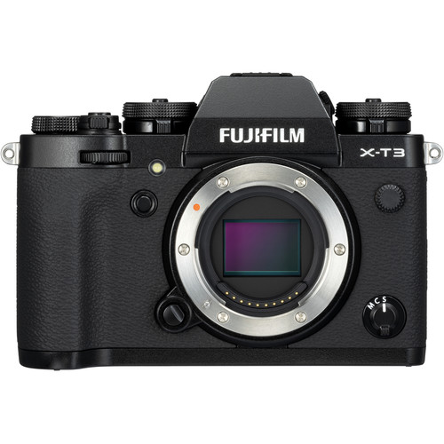 FUJIFILM X-T3 Mirrorless Digital Camera with 56mm Lens Kit (Black)