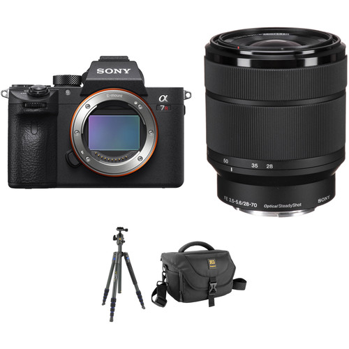 Sony Alpha a7R III Mirrorless Digital Camera with 28-70mm Lens and Tripod Kit