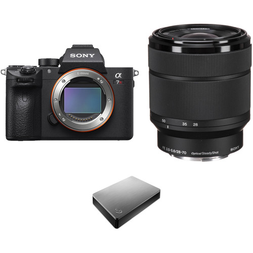 Sony Alpha a7R III Mirrorless Digital Camera with 28-70mm Lens and Storage Kit