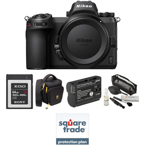 Nikon Z 7 Mirrorless Digital Camera Body Deluxe Kit