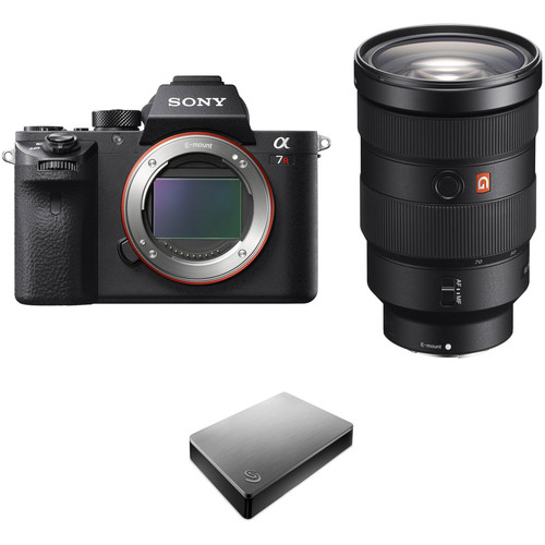 Sony Alpha a7R II Mirrorless Digital Camera with 24-70mm f/2.8 Lens and Storage Kit