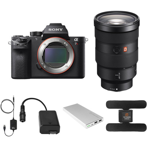 Sony Alpha a7R II Mirrorless Digital Camera with 24-70mm f/2.8 Lens and Tether Tools Accessories Kit