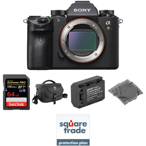 Sony Alpha a9 Mirrorless Digital Camera Deluxe Kit