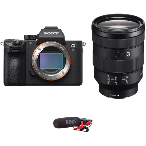 Sony Alpha a7R III Mirrorless Digital Camera with 24-105mm Lens and Microphone Kit