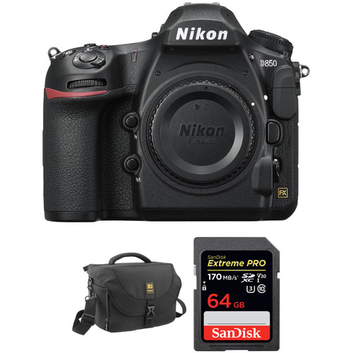 Nikon D850 DSLR Camera Body and Accessories Kit