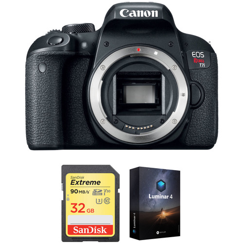 Canon EOS Rebel T7i DSLR Camera Body with Accessory Kit