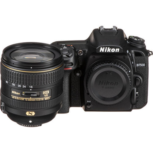 Nikon D7500 DSLR Camera with 16-80mm Lens