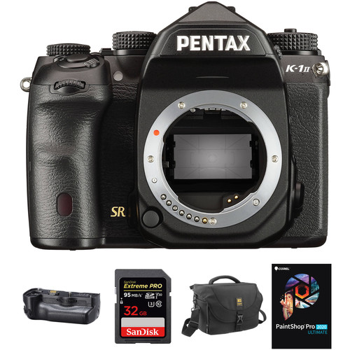 PENTAX K-1 MARK II DSLR CAMERA BODY WITH BATTERY GRIP KIT