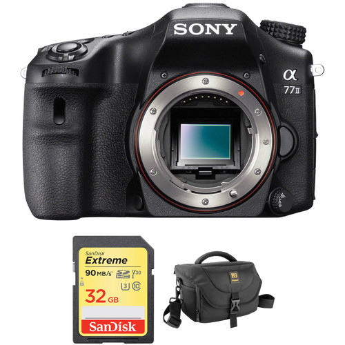 SONY ALPHA A77 II DSLR CAMERA BODY ACCESSORY KIT