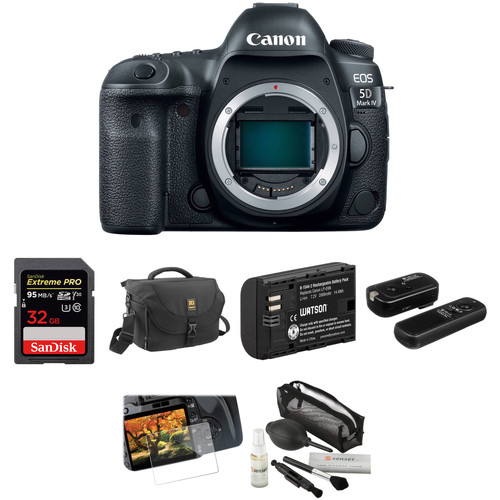 Canon EOS 5D Mark IV DSLR Camera Body Basic Kit