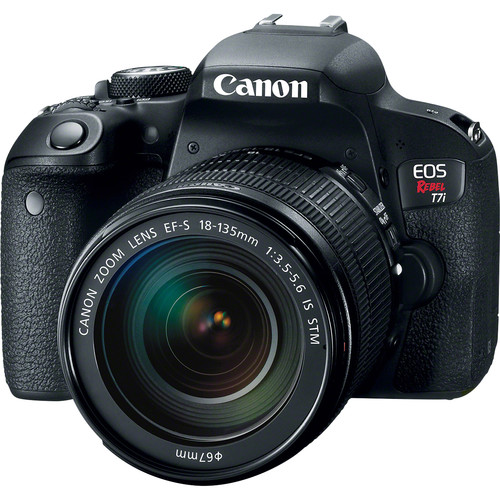 Canon EOS Rebel T7i DSLR Camera with 18-135mm Lens