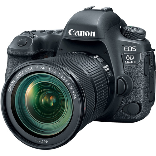 Canon EOS 6D Mark II DSLR Camera with 24-105mm f/3.5-5.6 Lens