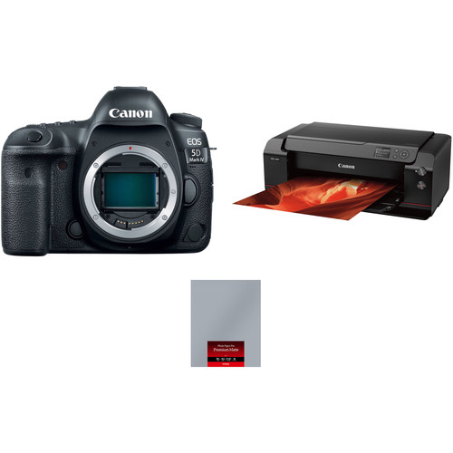 CANON EOS 5D MARK IV CAMERA BODY WITH INKJET PRINTER KIT