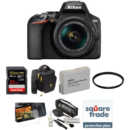 NIKON D3500 DSLR CAMERA WITH 18-55MM LENS DELUXE KIT