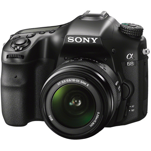 SONY ALPHA A68 DSLR CAMERA WITH 18-55MM LENS