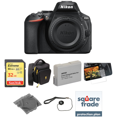 Nikon D5600 DSLR Camera Body Deluxe Kit