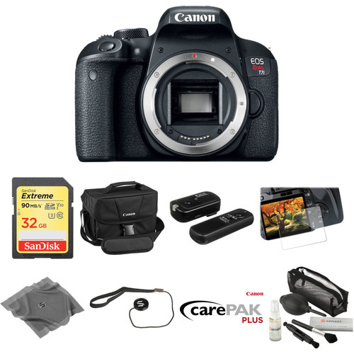 Canon EOS Rebel T7i DSLR Camera Body Deluxe Kit