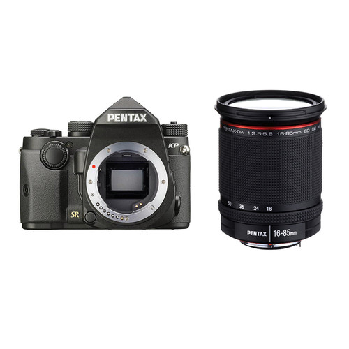 Pentax KP DSLR Camera with 16-85mm Lens Kit (Black)