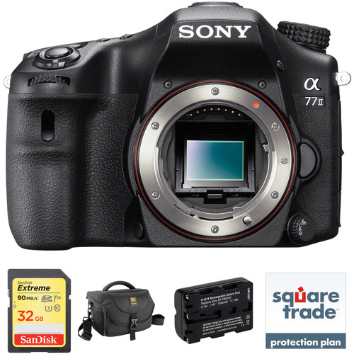 Sony Alpha a77 II DSLR Camera Body Deluxe Kit