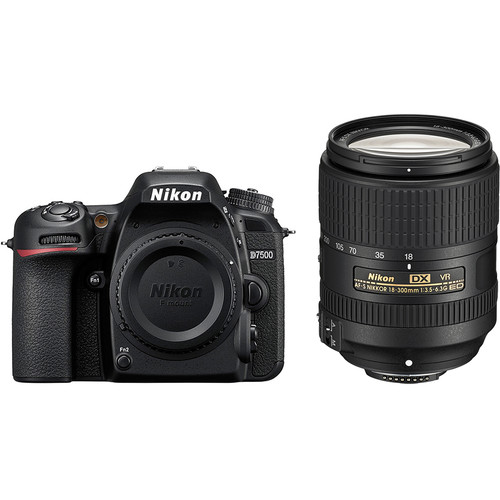 Nikon D7500 DSLR Camera with 18-300mm Lens Kit