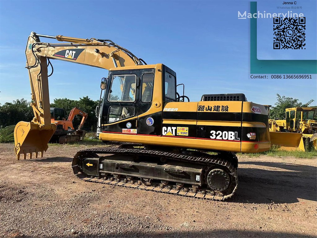 Caterpillar 320BL bager guseničar