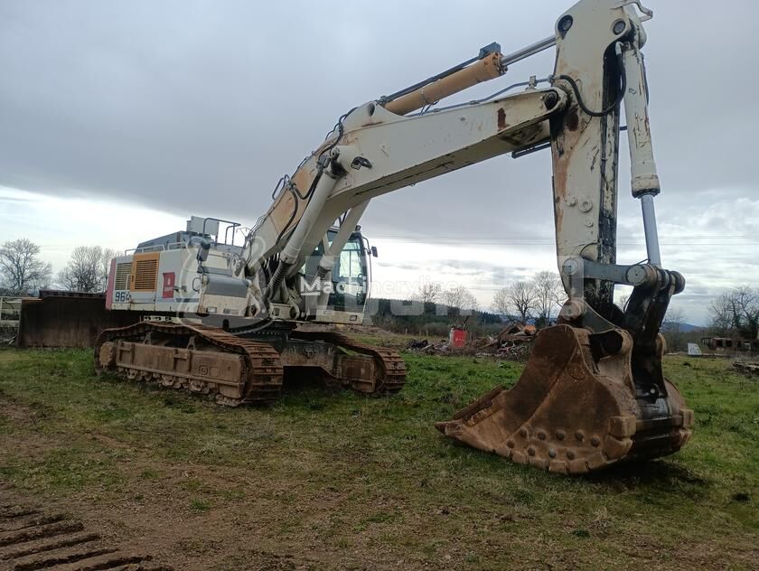 Liebherr R964C HD Litronic with bucket bager guseničar