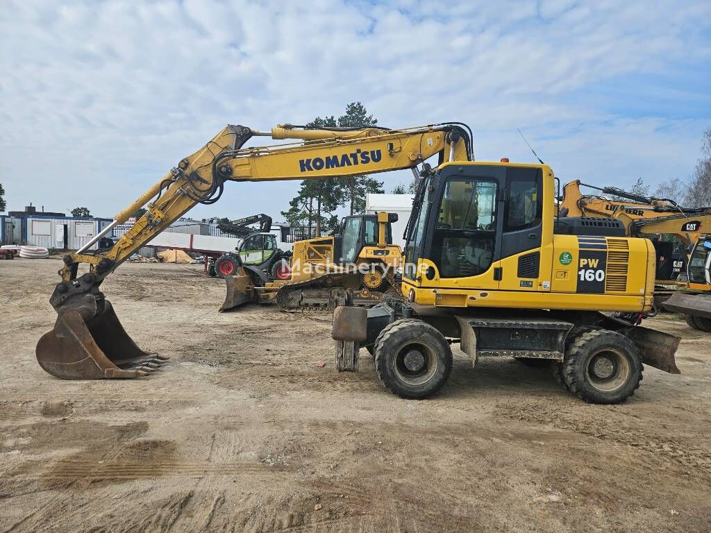 Komatsu PW 160 bager točkaš