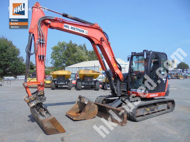 Kubota KX 080-4 mini bager