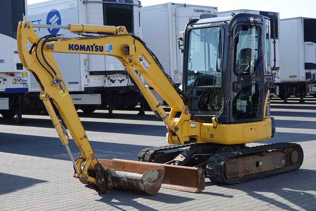 Komatsu PC 35 MR-3 / 2015 / 5600MTH / MINI KOPARKA / KOMPLET ŁYŻEK mini bager