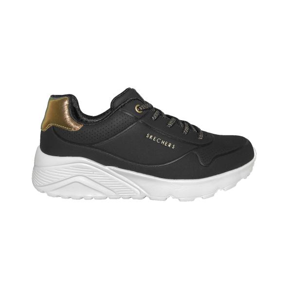 Skechers- Crne patike za decu UNO LITE-METALLIC