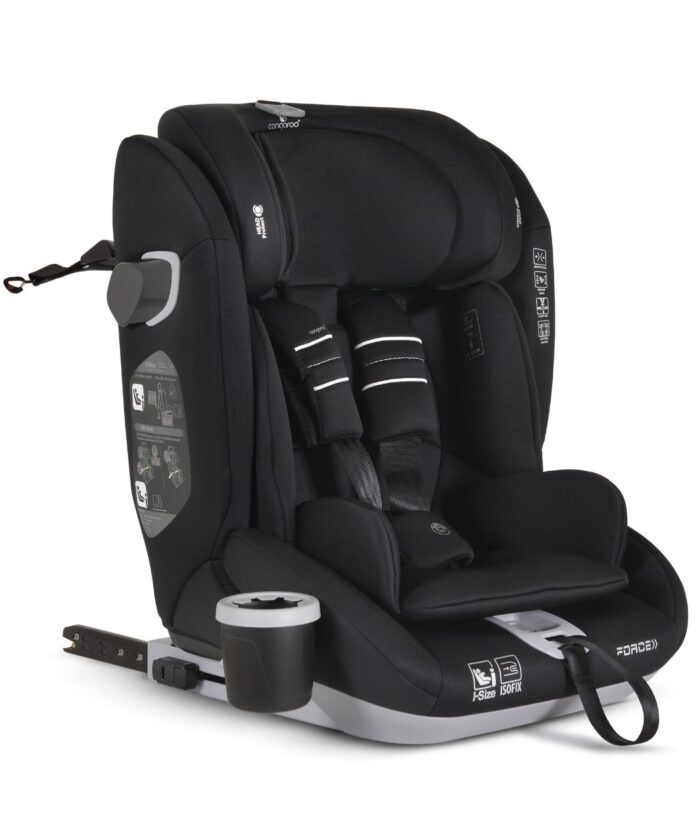 Cangaroo Force i-Size Isofix auto sedište 76-150cm -crno