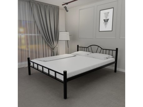 HANAH HOME BRAČNI KREVET K25 BLACK (150 X 200)