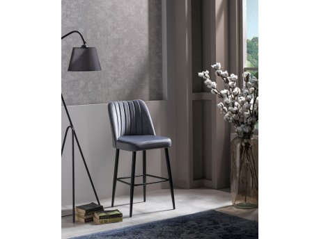 HANAH HOME SET 2 BARSKE STOLICE VENTO GREY