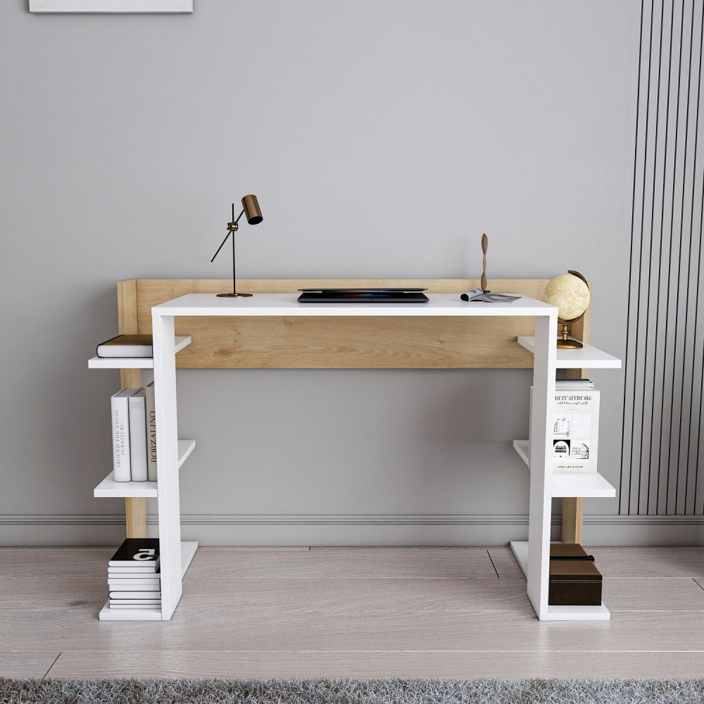 HANAH HOME RADNI STO CINAR WHITE OAK