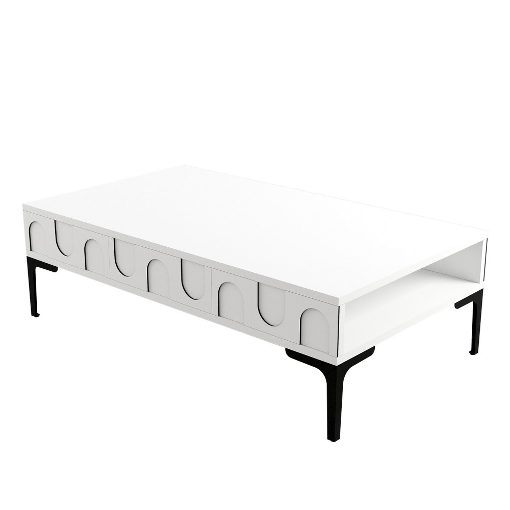 HANAH HOME STO ZA DNEVNU SOBU LYON 32 WHITE BLACK