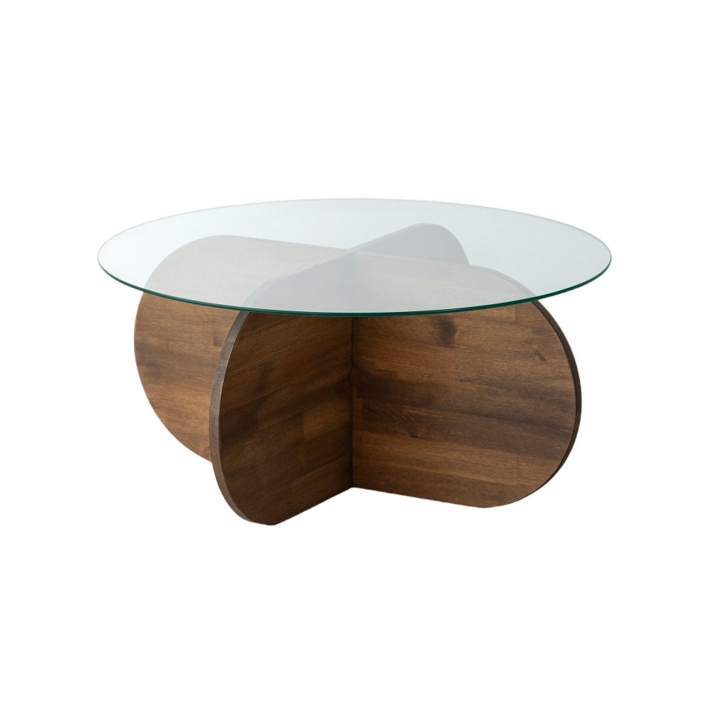 HANAH HOME STO ZA DNEVNU SOBU BUBBLE WOOD WALNUT