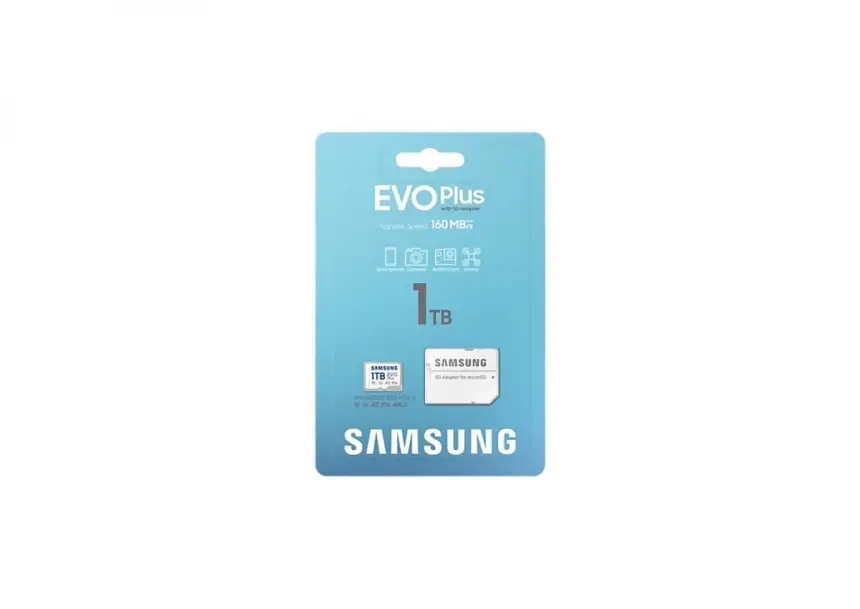 SAMSUNG Memorijska kartica EVO PLUS MicroSDXC 1TB class 10 + SD Adapter MB-MC1T0SA