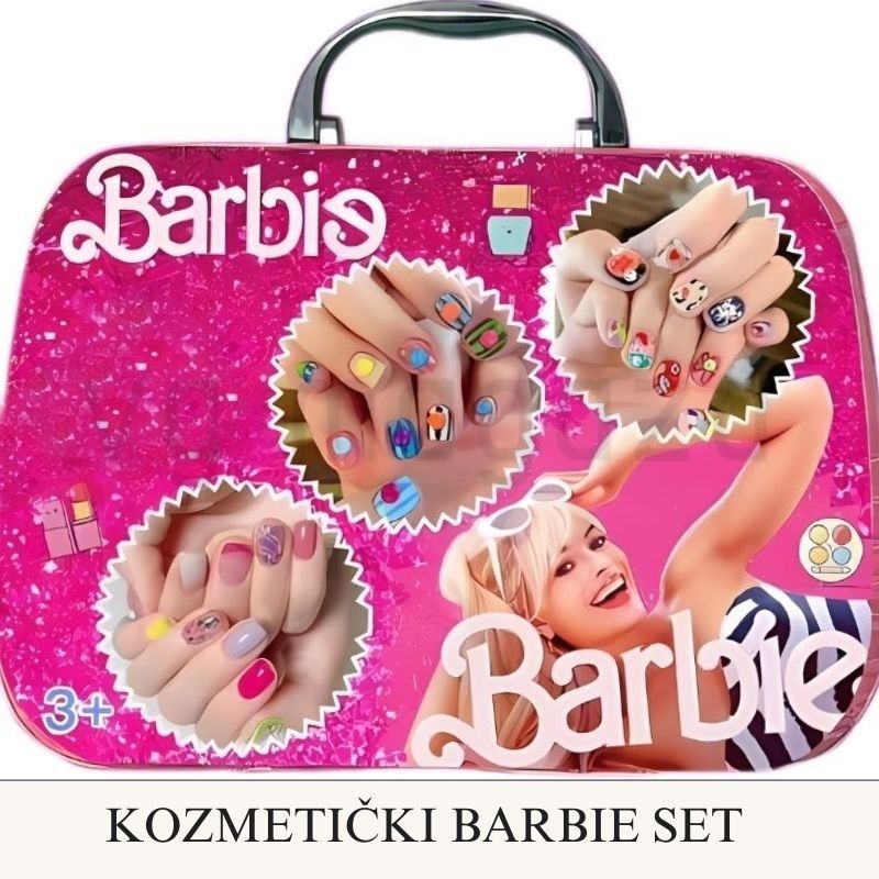 Set Za Nokte Barbi – Kreativnost i Zabava Za Devojčice