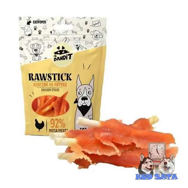 Mr. Bandit Poslastica Za Pse Rawstick, Piletina 500g