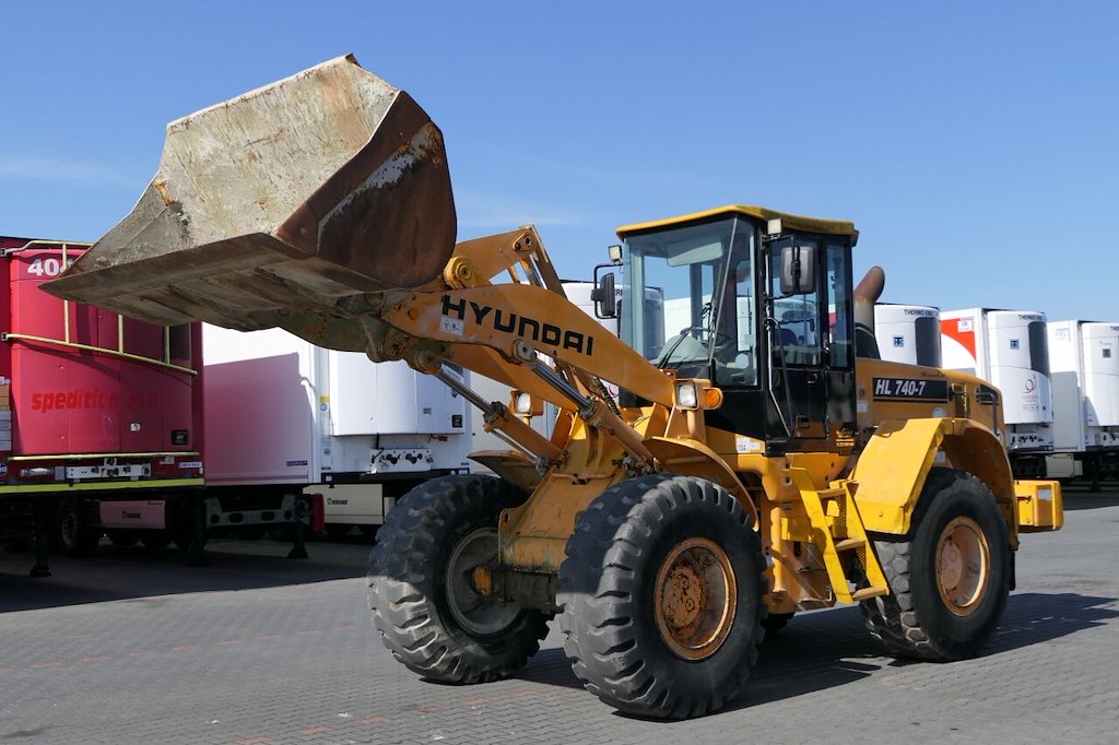 Hyundai HL770-7 / ŁADOWARKA KOŁOWA / SILNIK CUMMINS / CENTRALNE SMAROWAN prednji utovarivač