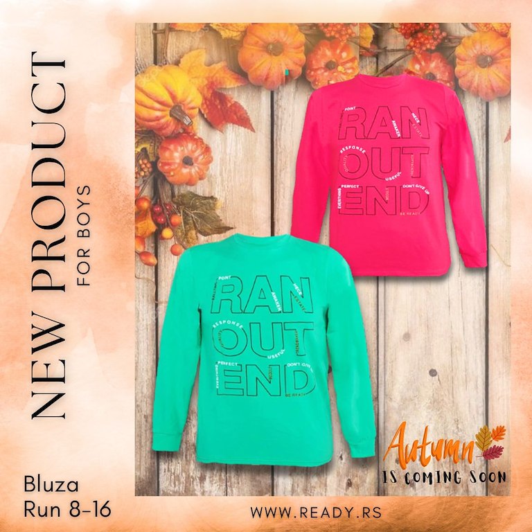 Bluza Run 8-10