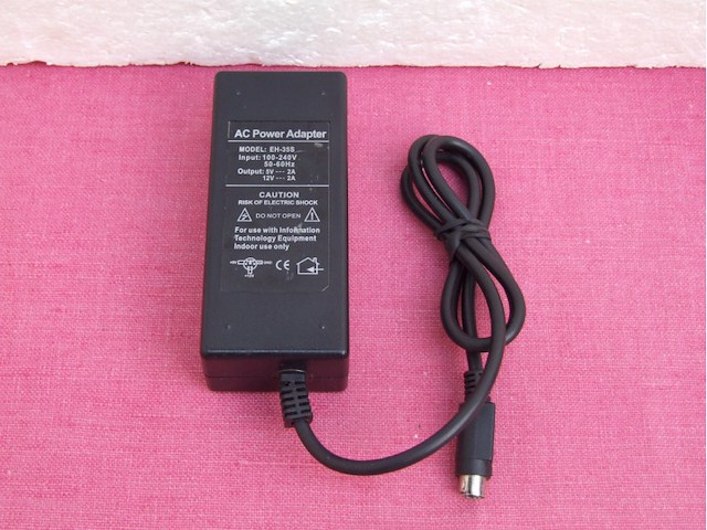 AC adapter 12V 2A i 5V 2A sa 6 pina EH-35S + GARANCIJA!