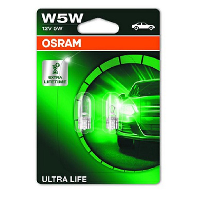 SIJAL PAR 12/ W5W 2825ULT-2BL 5W W2,1x9.5d 2BOX OSRAM ( NEW ECO-PACK )