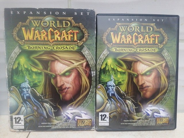 World WarCraft Burning crusade sa 4 CD